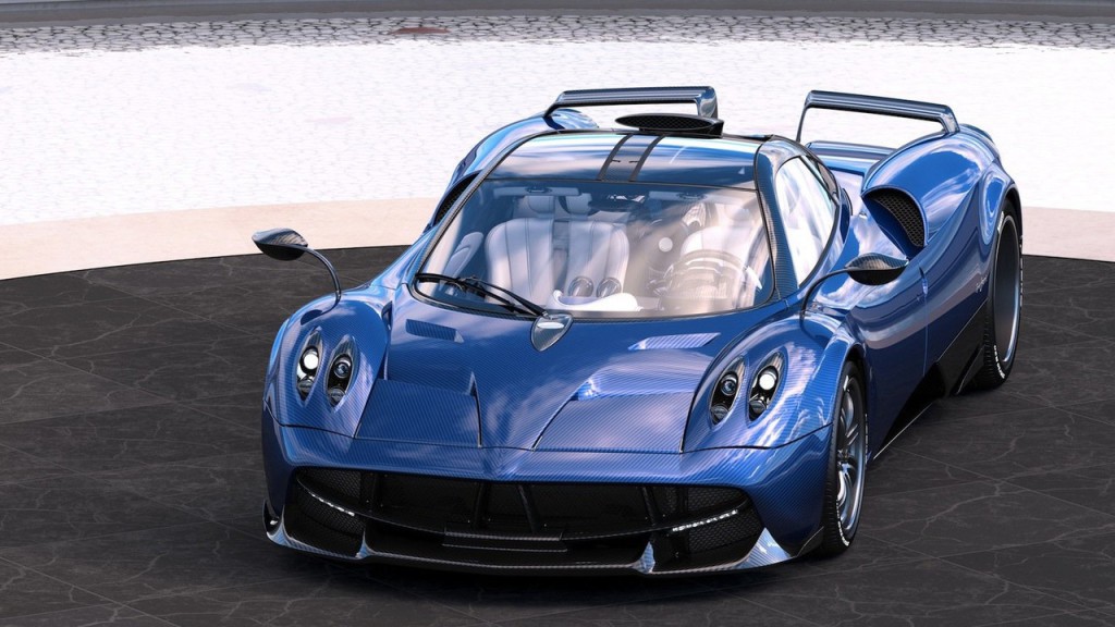 Con todos ustedes, el único Pagani Huayra Pearl